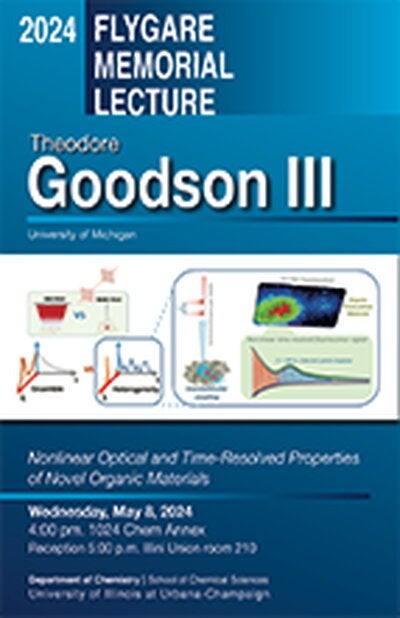 Previous Flygare Memorial Lecturers | Department of Chemistry | Illinois